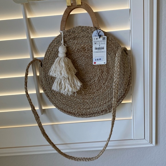 Zara | Bags | Zara Handmade Rattan Bag | Poshmark